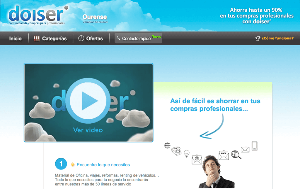 Doiser: comunidad de compras para pymes y autónomos